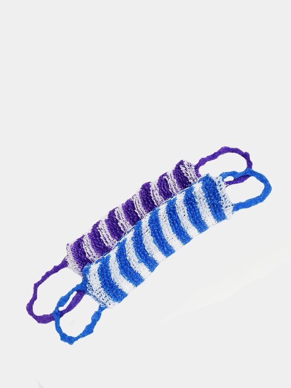 Мочалка для тела вязаная