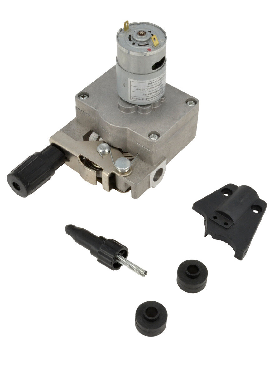 Механизм протяжки проволоки для сварочного инвертора ИНТЕРСКОЛ ИСП-160/6,0 (s/n 663.****)