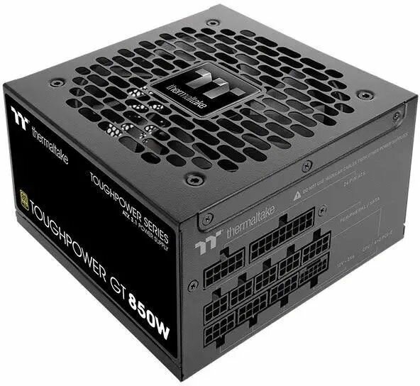 Блок питания Thermaltake ATX 850W Toughpower GT Gen.5 80+ gold, 140мм, черный, retail PS-TPT-0850FNFAGE-3