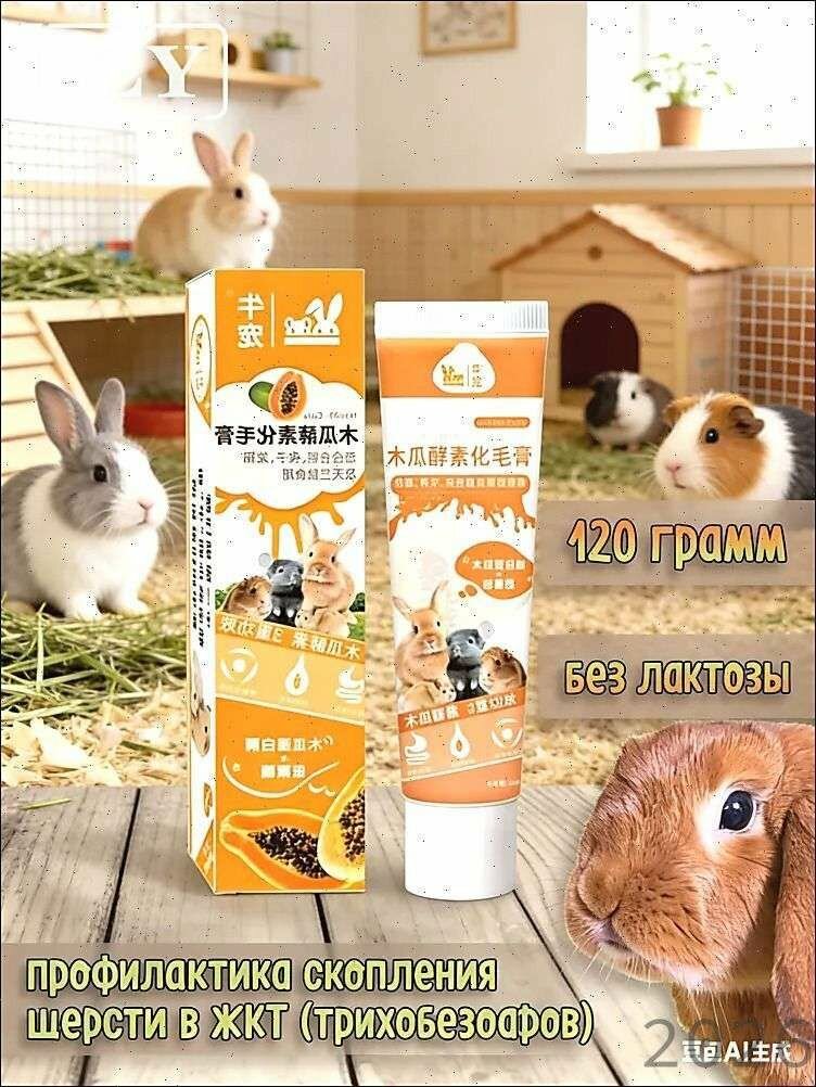 Мальт-паста для выведения шерсти