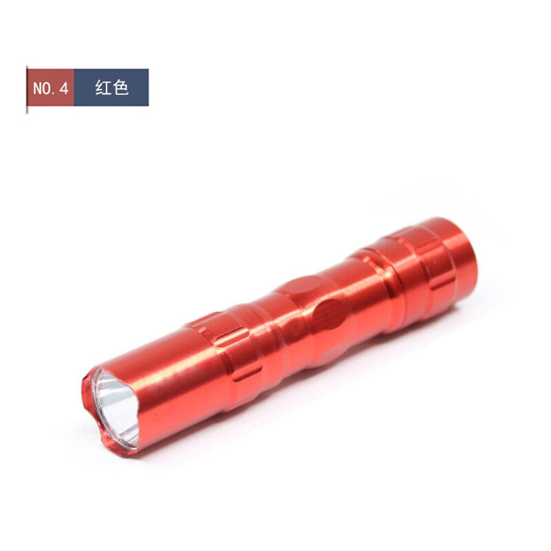 3W алюминиевый сплав фонарик LED5 бытовой подарок маленький фонарик Открытый Мини ученик сильный фонарик логотип Красный