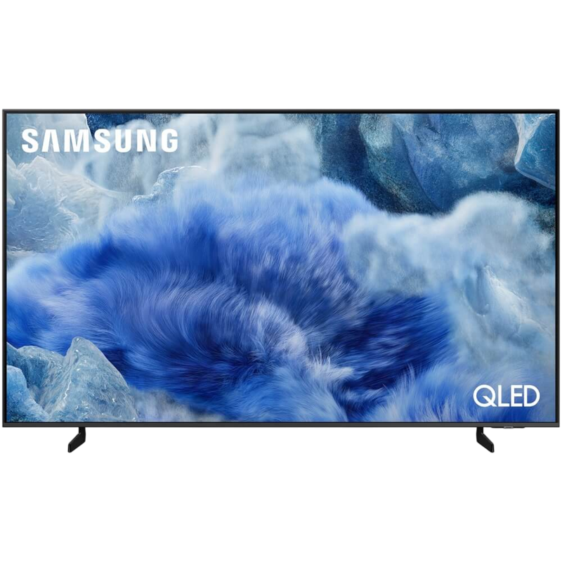 Телевизор Samsung 55', QLED, Ultra HD, Smart TV, Wi‑Fi, Bluetooth, DVB‑T2/C/S2, 3 HDMI, 2 USB, чёрный, 2025