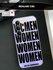 Силиконовый чехол на Realme C85 / Реалми C85 с принтом Women black