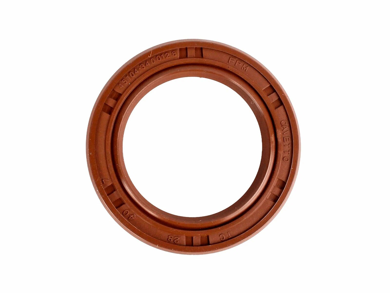 Сальник камаз-евро гура 2.2-28х40х7 viton (cavetto)