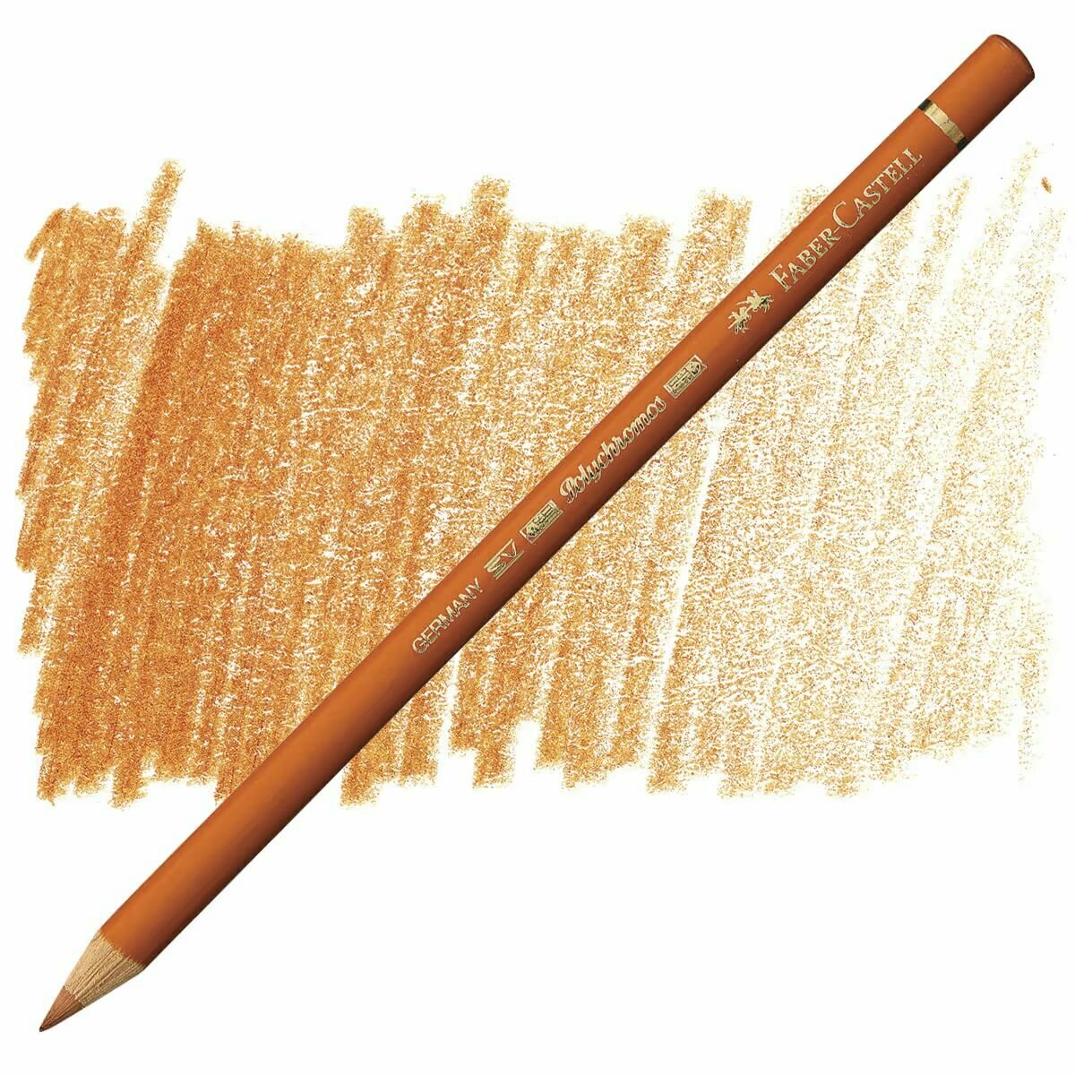 Карандаш цветной Faber-Castell "Polychromos", 1 шт, цвет №186 терракотовый