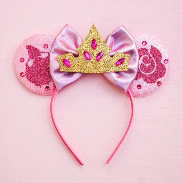 Аксессуары для волос Disney Tinker Bell для девочки: крылья, повязка на голову феи, детская повязка на голову с цветочными лозами и ушками, женская повязка на голову Silver Mist для малышей.