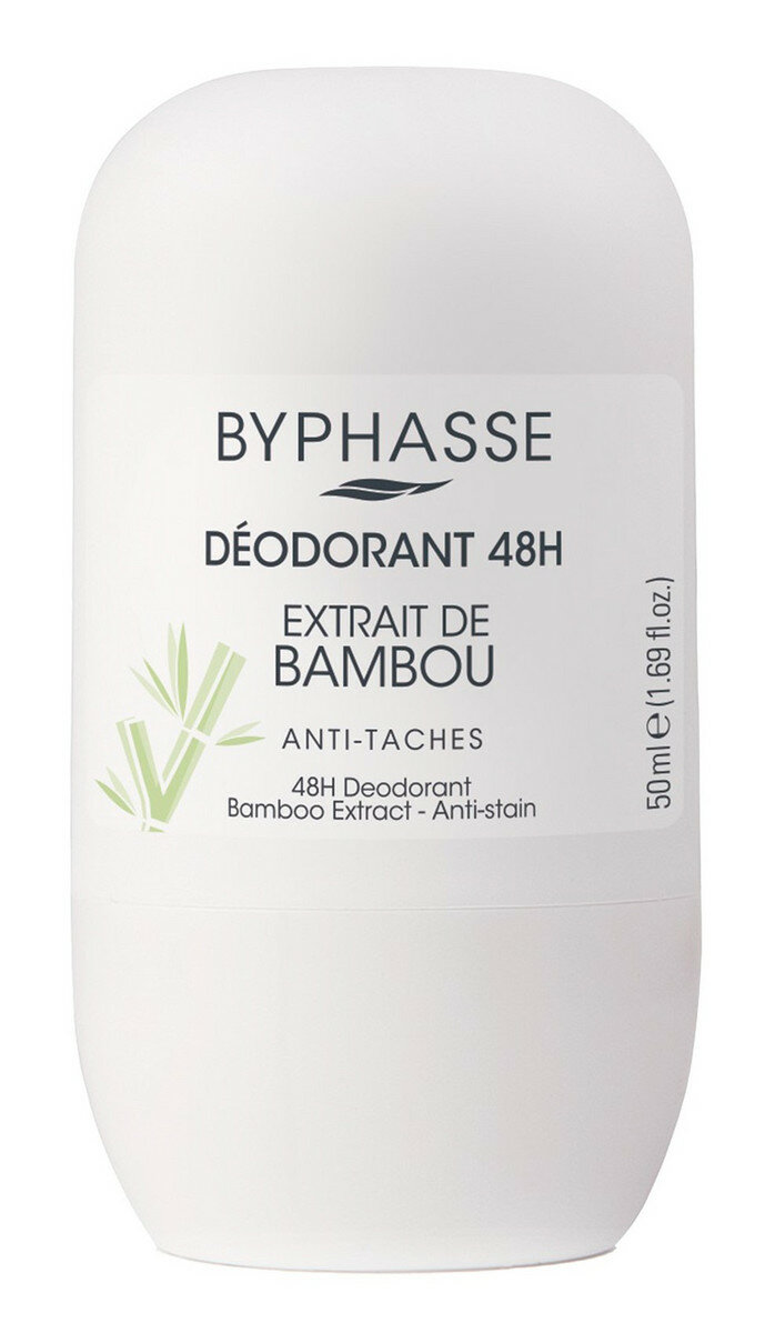 Дезодорант-ролик Byphasse Extrait De Bambou, 50мл