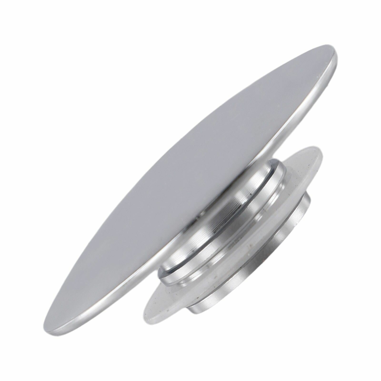 66 мм серебристый хромированный слив для раковины - крышка для раковины Click Clack кнопка-