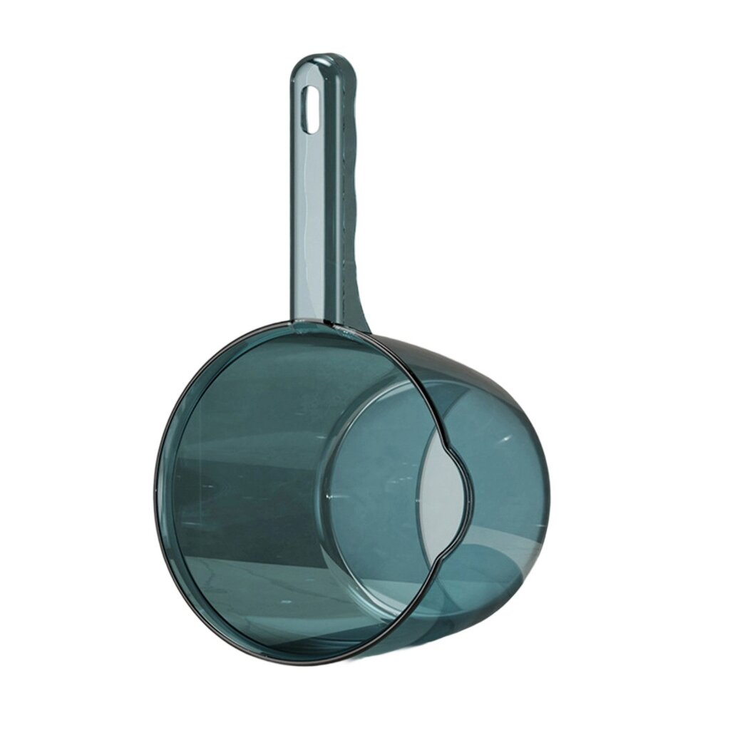 Легкий роскошный прозрачный бытовой ковш для воды-маленький синий