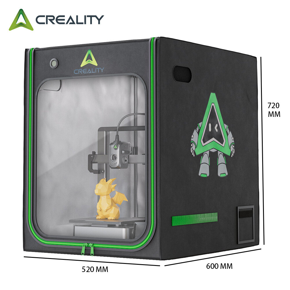 Термокамера Creality для FDM 3D-принтеров, модель S, 520×600×720 мм, пылезащитная, аксессуар для 3D-принтеров