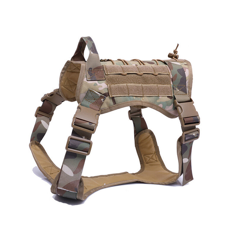 2026 Конус Волк Кросс-Бордер Уличный Камуфляжный Жилет Нейлоновая Тренировочная Одежда Жилет для Средних и Больших Собак