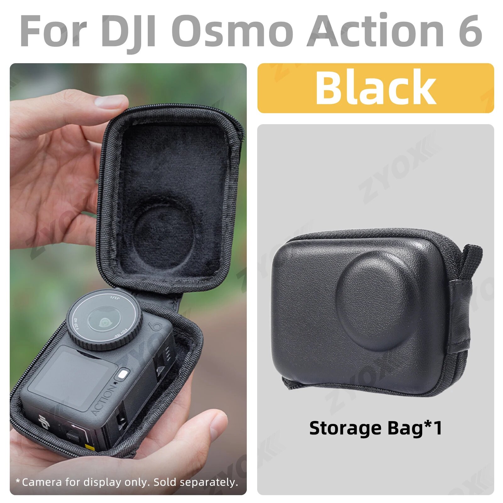 Чехол для DJI Osmo Action 6, черный