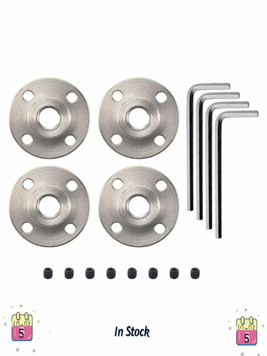 Соединитель фланцевой муфтой 8 мм аксессуар муфты фитинги оси вала модели RC (4 шт. в