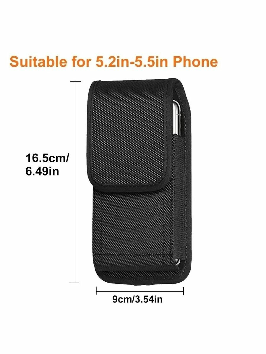 Нейлоновый чехол для сотового телефона, с пряжкой D-образной формы