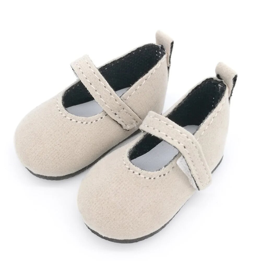 Мини-туфли Tilda для куклы 32 см Бежевый, Beige