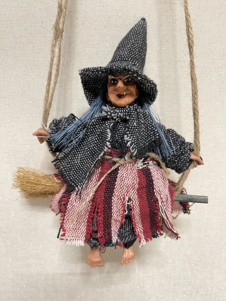 Баба яга игрушка подвесной оберег Бефания