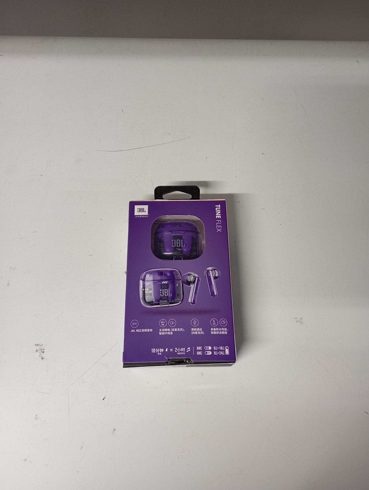 Беспроводные наушники JBL Tune Flex, Purple Ghost