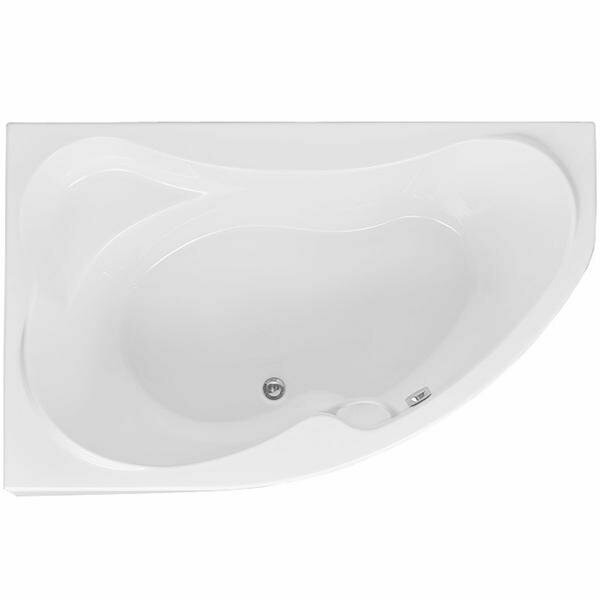 Акриловая ванна Aquanet Capri 170x110 L 205345 без гидромассажа