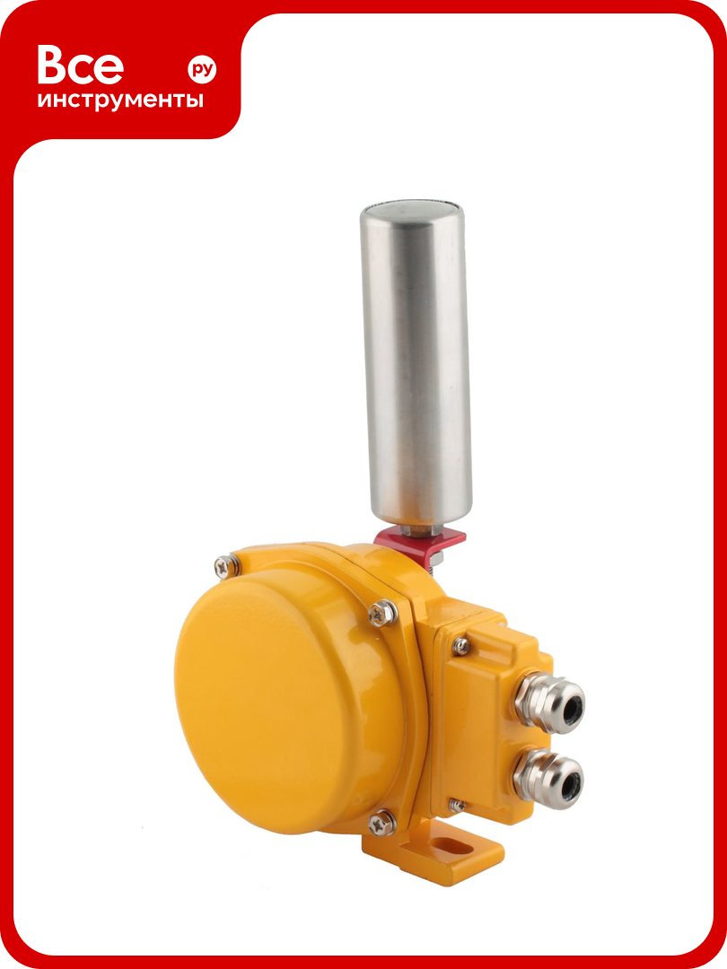 Датчик контроля схода ленты INNOLEVEL в алюм. корпусе, -40.+75С, 250 VAC, 10 A, IP65, 2 релейных выхода, материал контактного ролика - нерж. сталь IL-BMS-N