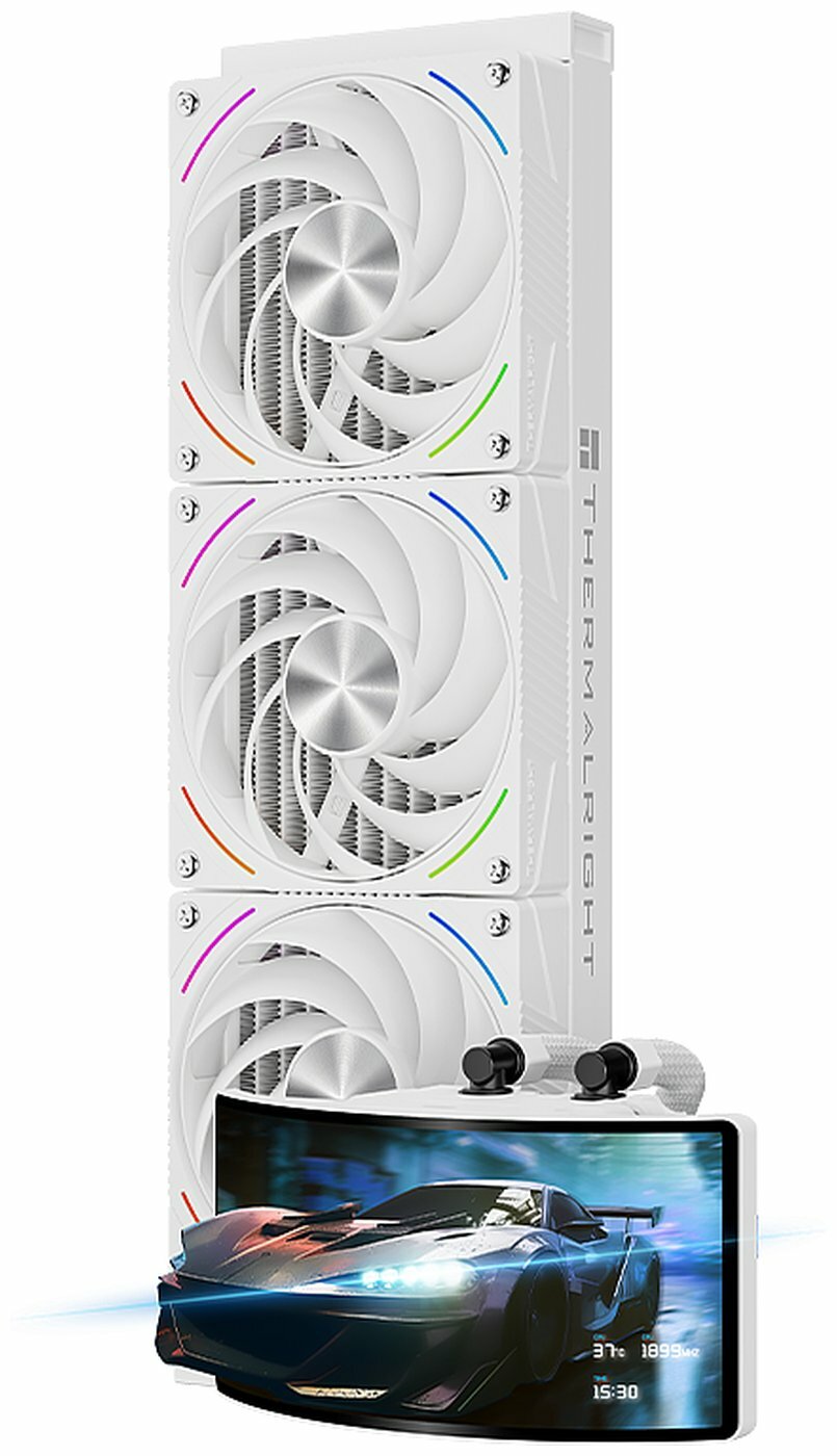 СЖО для процессоров Thermalright Rainbow Vision 360 Turbo White (R-VISION-TURBO-WH-360-ARGB)