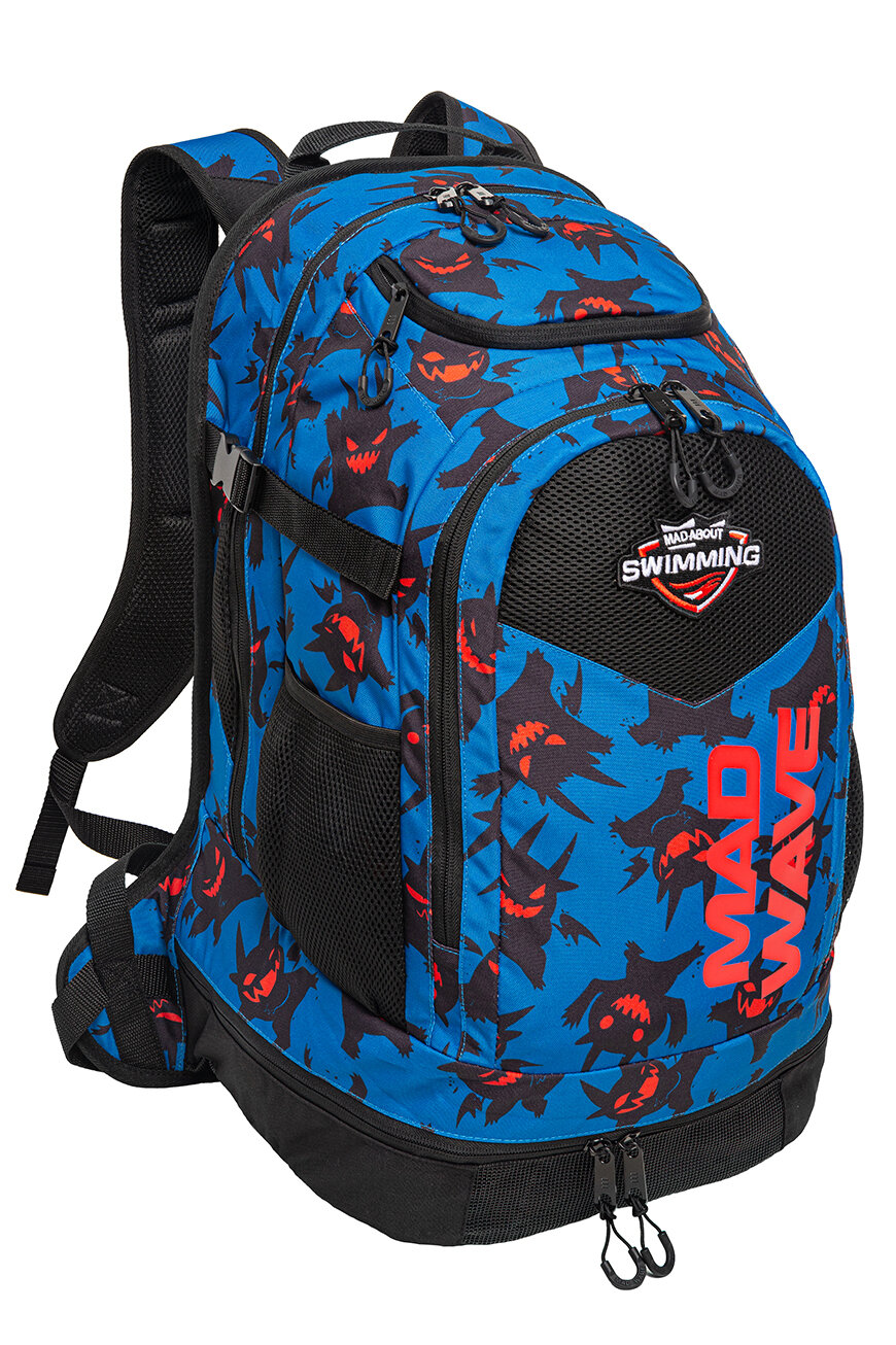 Рюкзак MAD WAVE Lane, размер 54x32x24см (32л), цвет темно-синий, с рисунком