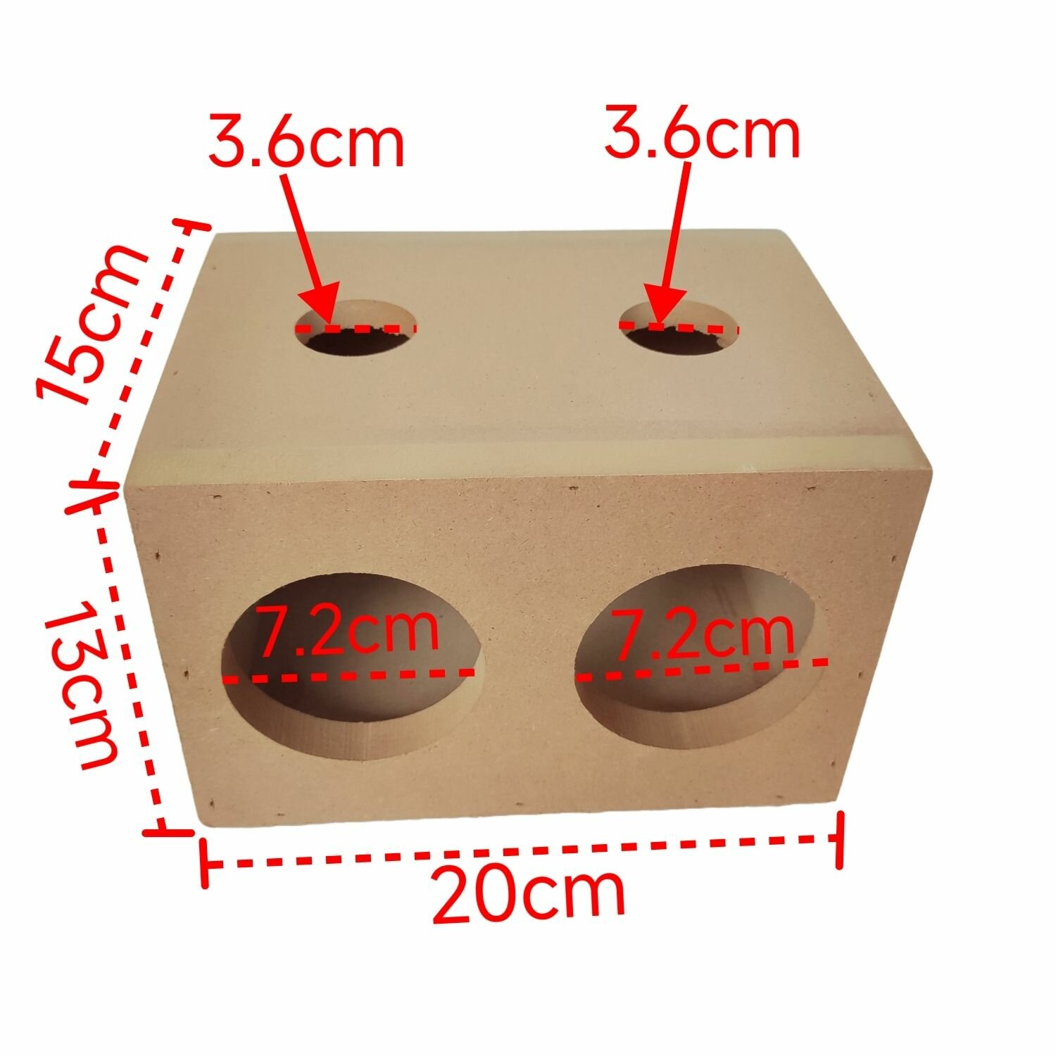 Двойной динамик 3inch сабвуфер пустой корпус пассивный аудио DIY корпус динамика корпус усилителя для автомобиля