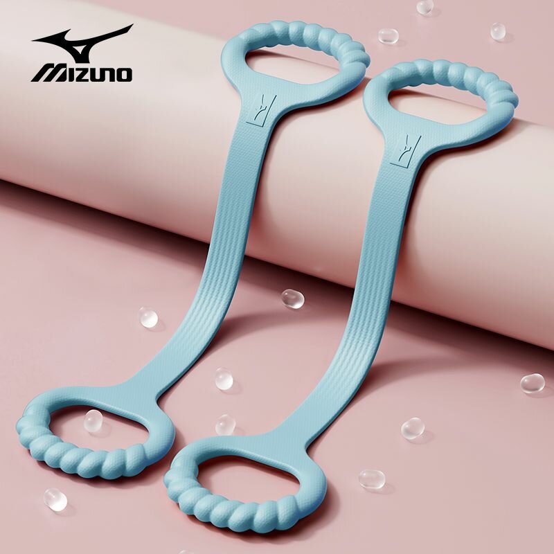 [Mizuno] Фигура 8 Резинка для женщин, эластичная лента для растяжки спины, фитнес-йога, оборудование для упражнений на спину