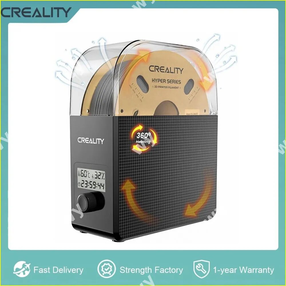 Эксклюзивный бокс для сушки и хранения филамента Creality Pro 2.0, предназначенный для 3Dпринтера