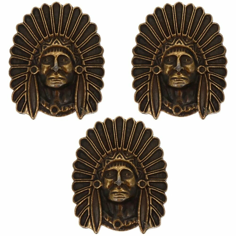 Золотые медные пряжки для ремня с декоративным дизайном, набор из 9 штук