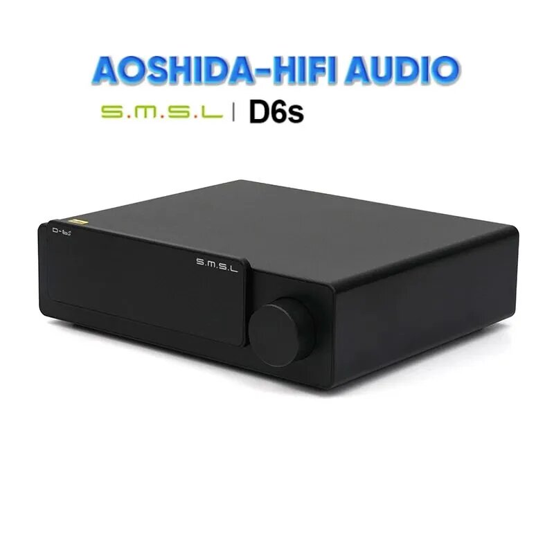 SMSL D6s MQA-CD Аудио ЦАП ES9039Q2M с полным декодированием MQA Bluetooth 5.1 USB декодер XU316 D6s DAC с дистанционным управлением
