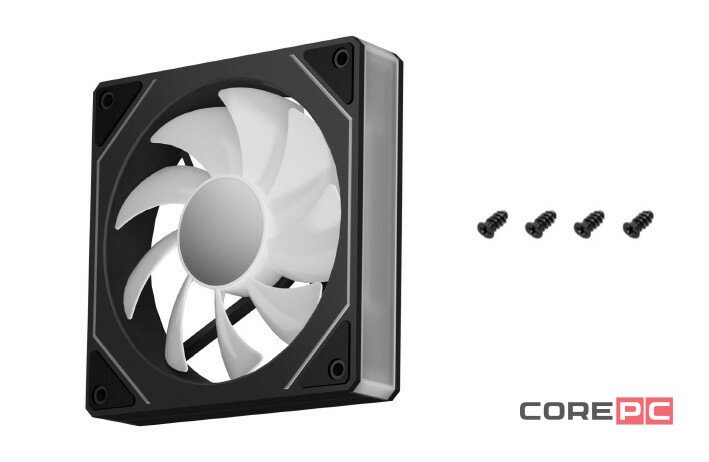 Вентилятор для корпуса Deepcool CG530 FAN BK ARGB Black Bulk