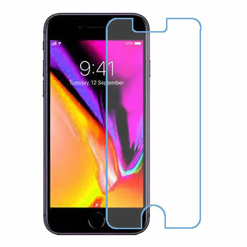 Скрин Мобайл защитный экран для Apple iPhone SE (2020) из нано стекло 9H