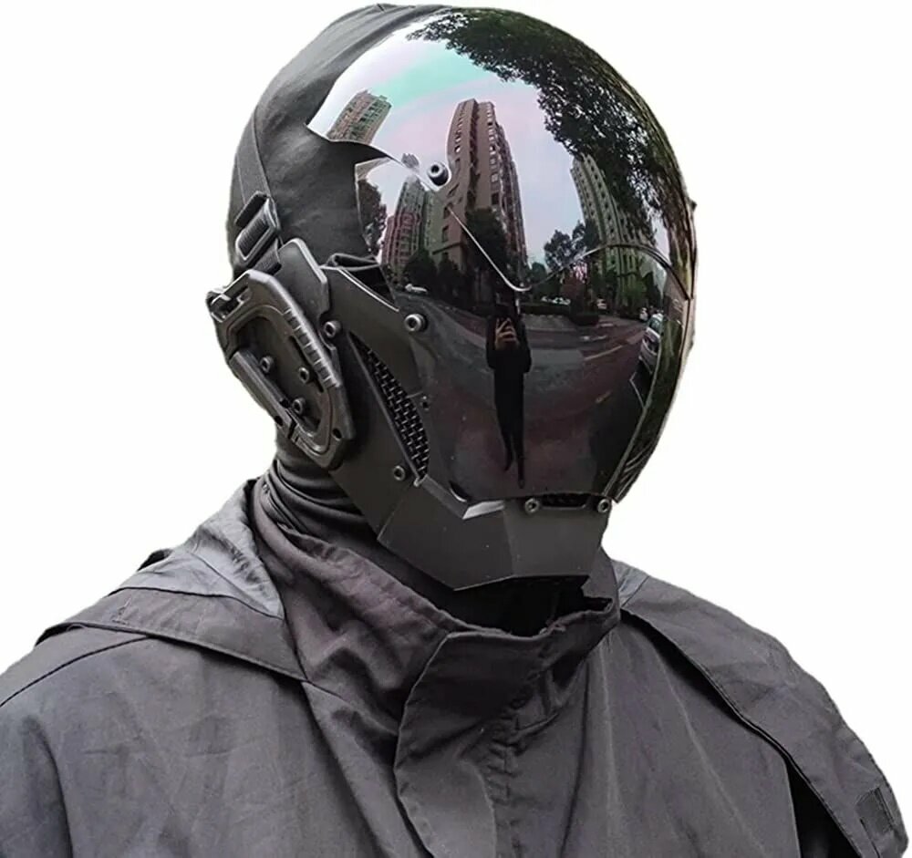 Маска для вечеринки в стиле киберпанк