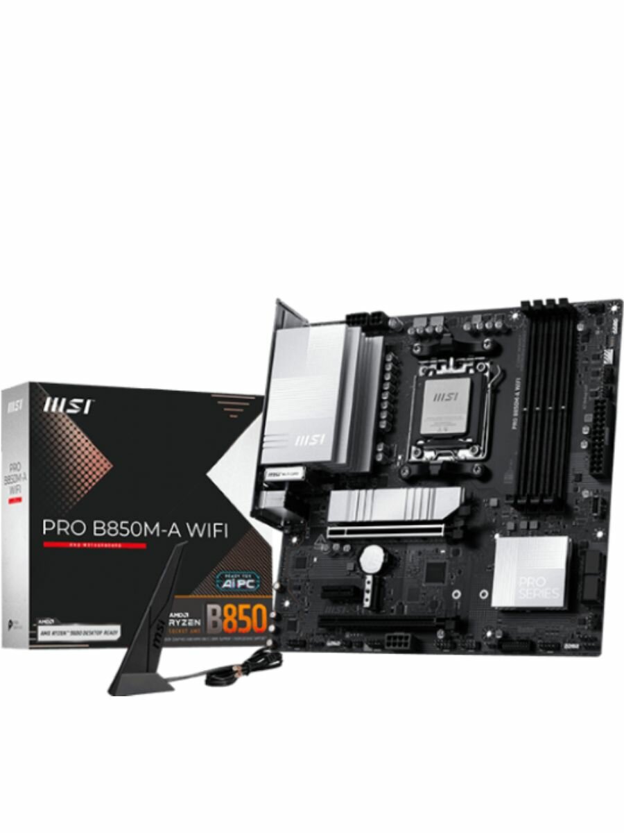 Материнская плата MSI PRO B850M-A WIFI