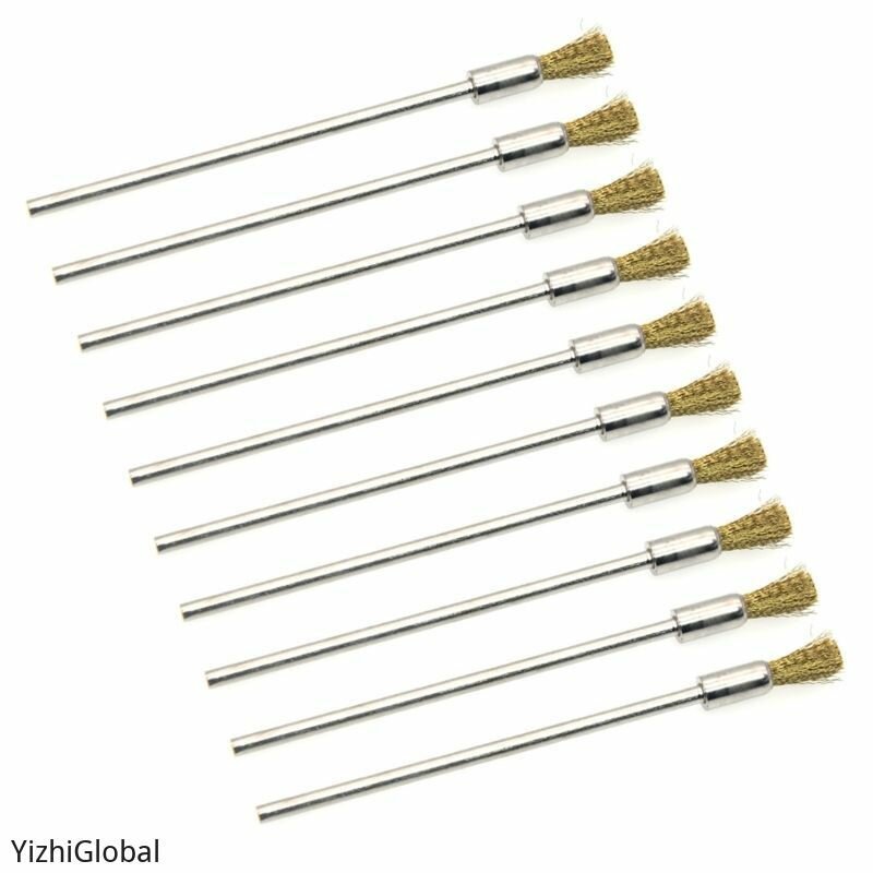 Проволочная щетка для дрели сталь+медь 3мм