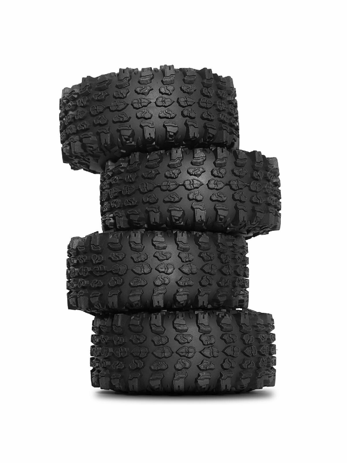 4 шт./компл, 1/10 осевых шин SCX10 третьего поколения с диагональю 1,9 дюйма bobcat