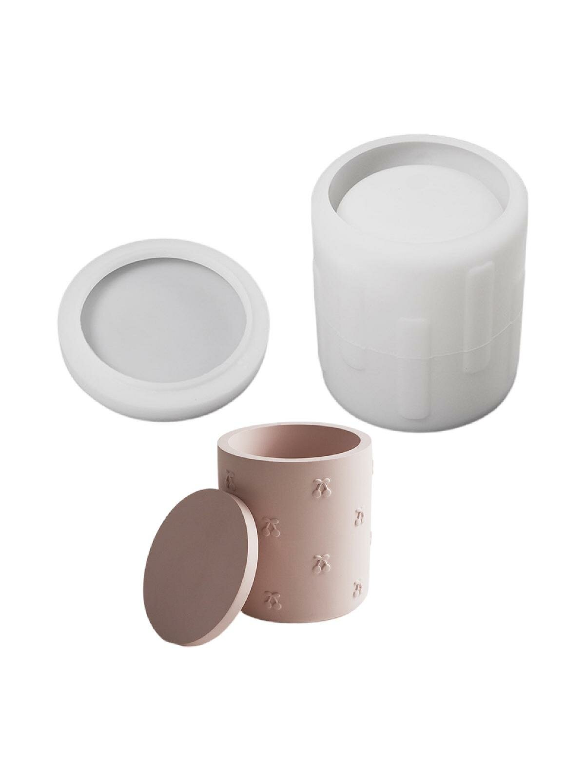 Зеркальная силиконовая форма для хранения вишни