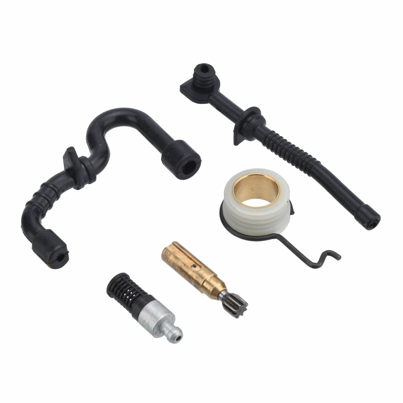 Масляный насос, червячная передача, масло, топливная линия, шланг, фильтр, комплект для STIHL MS180 MS170 018 017, бензиновая бензопила
