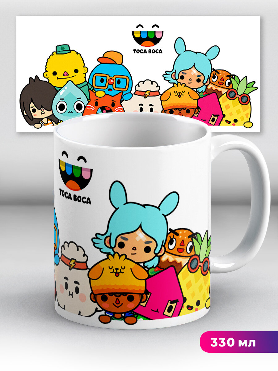 Кружка Тока Бока Toca Boca World Life