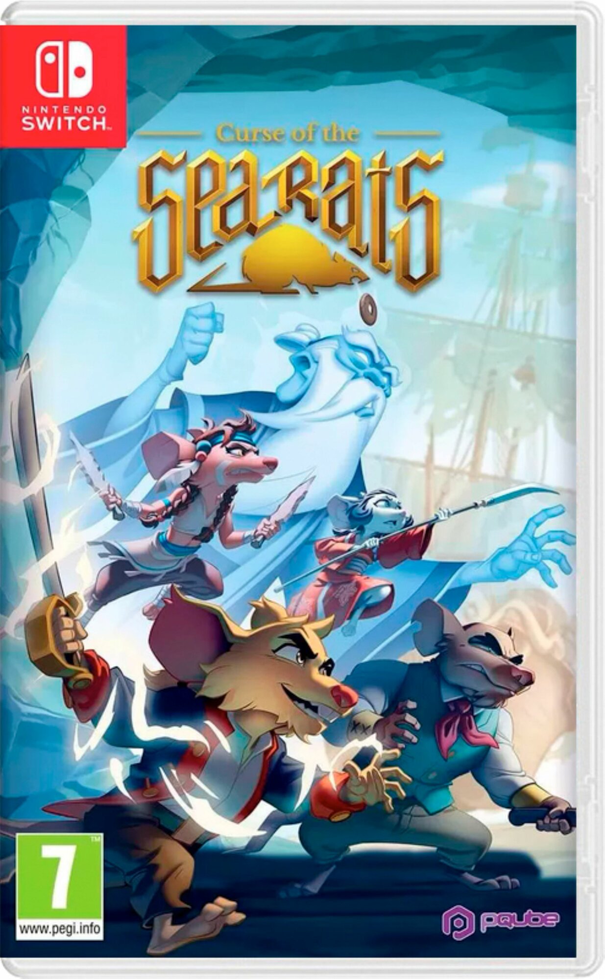 Curse of the Sea Rats (русские субтитры) (Игра на картридже) (Nintendo Switch)