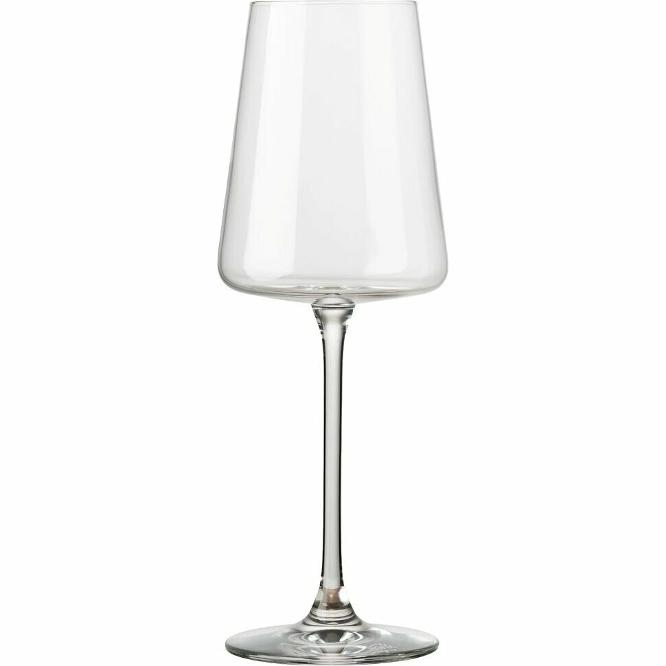 Бокал для вина 'Мод'; хр. стекло;360мл; D=8, H=22см; прозр. 6шт/уп, 2412653