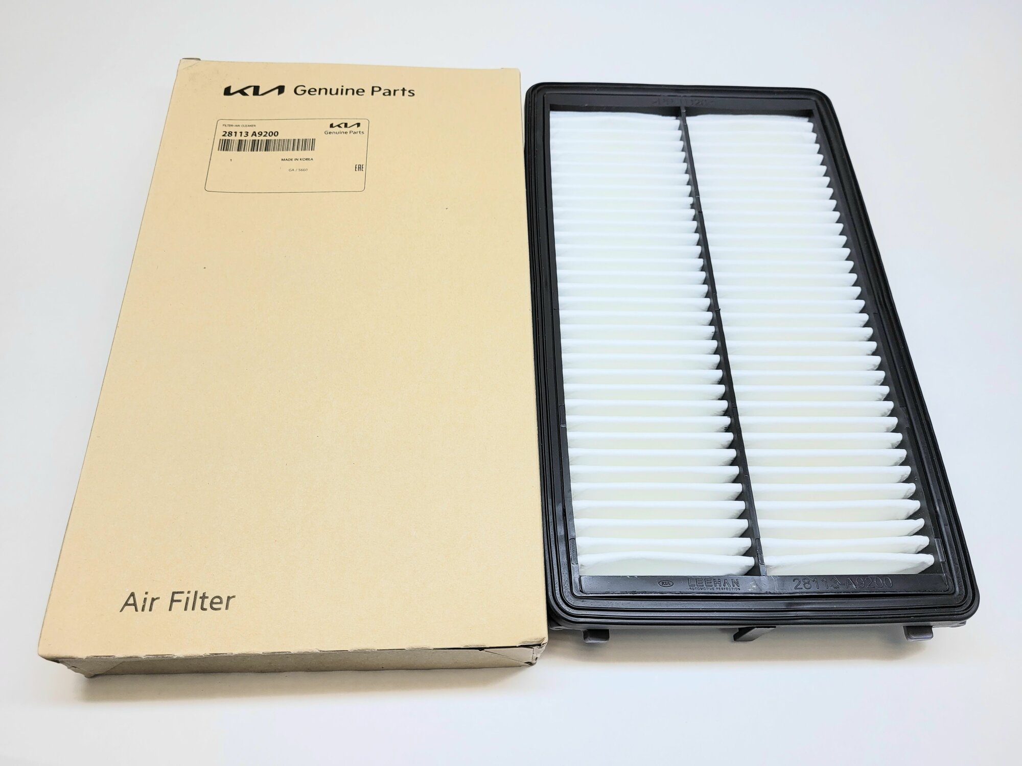 Фильтр воздушный Hyundai Kia 28113A9200