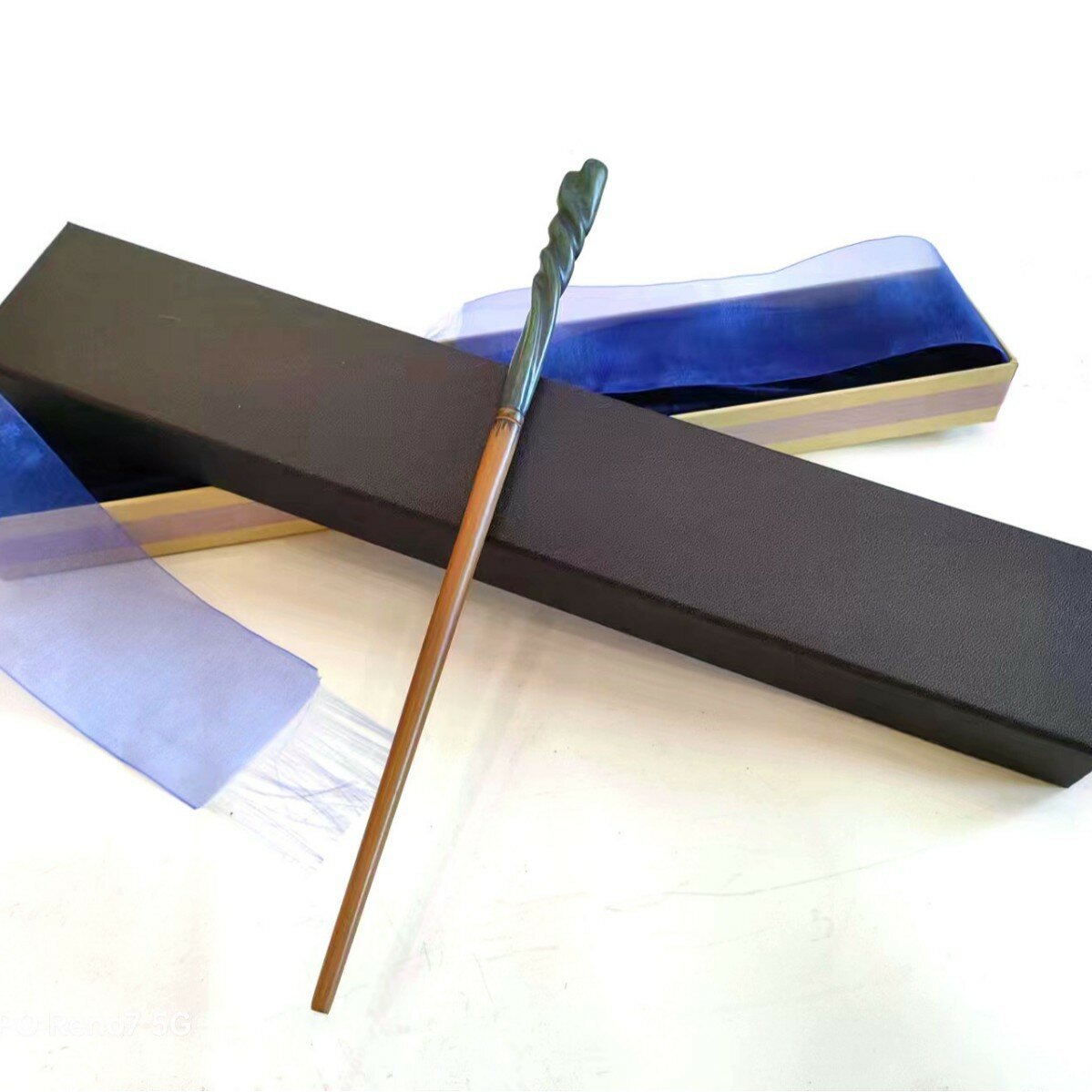 Волшебная палочка Гарри, волшебная палочка Гермионы, металлический сердечник, стальной сердечник, аниме-аксессуары, рождественские аксессуары, коробка с кофейной лентой