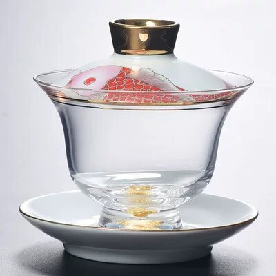 Эмалированные чаши Taobao "Процветающий", 150 мл, набор 9 шт.