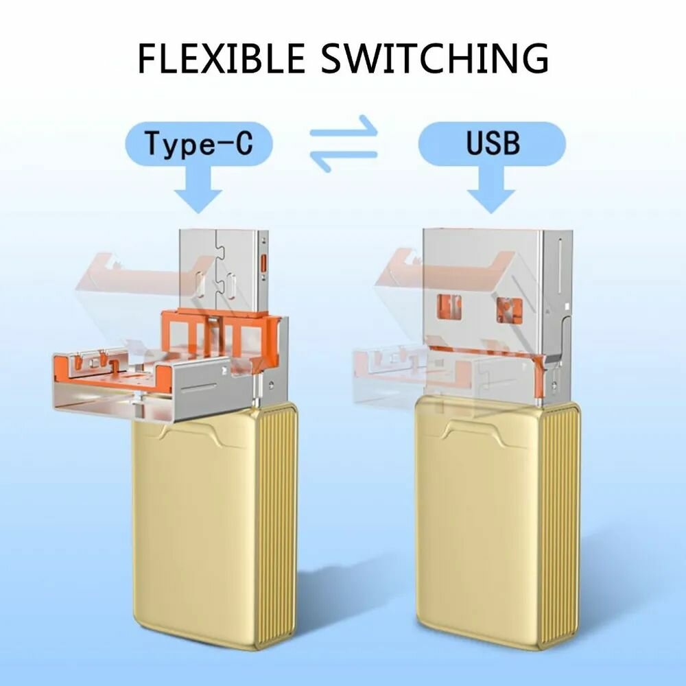 USB-кардридер Type C для MicroSD — фото 1