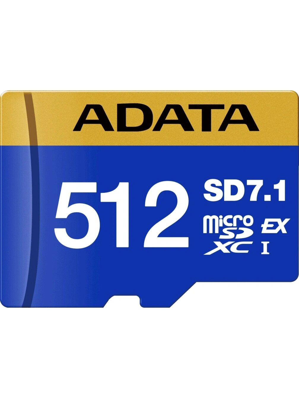 Карта памяти microSDXC UHS-III A-Data Premier Extreme 512 ГБ, 800 МБ/с, Class 10, UD512GEX3L1-C, 1 шт, без адаптера