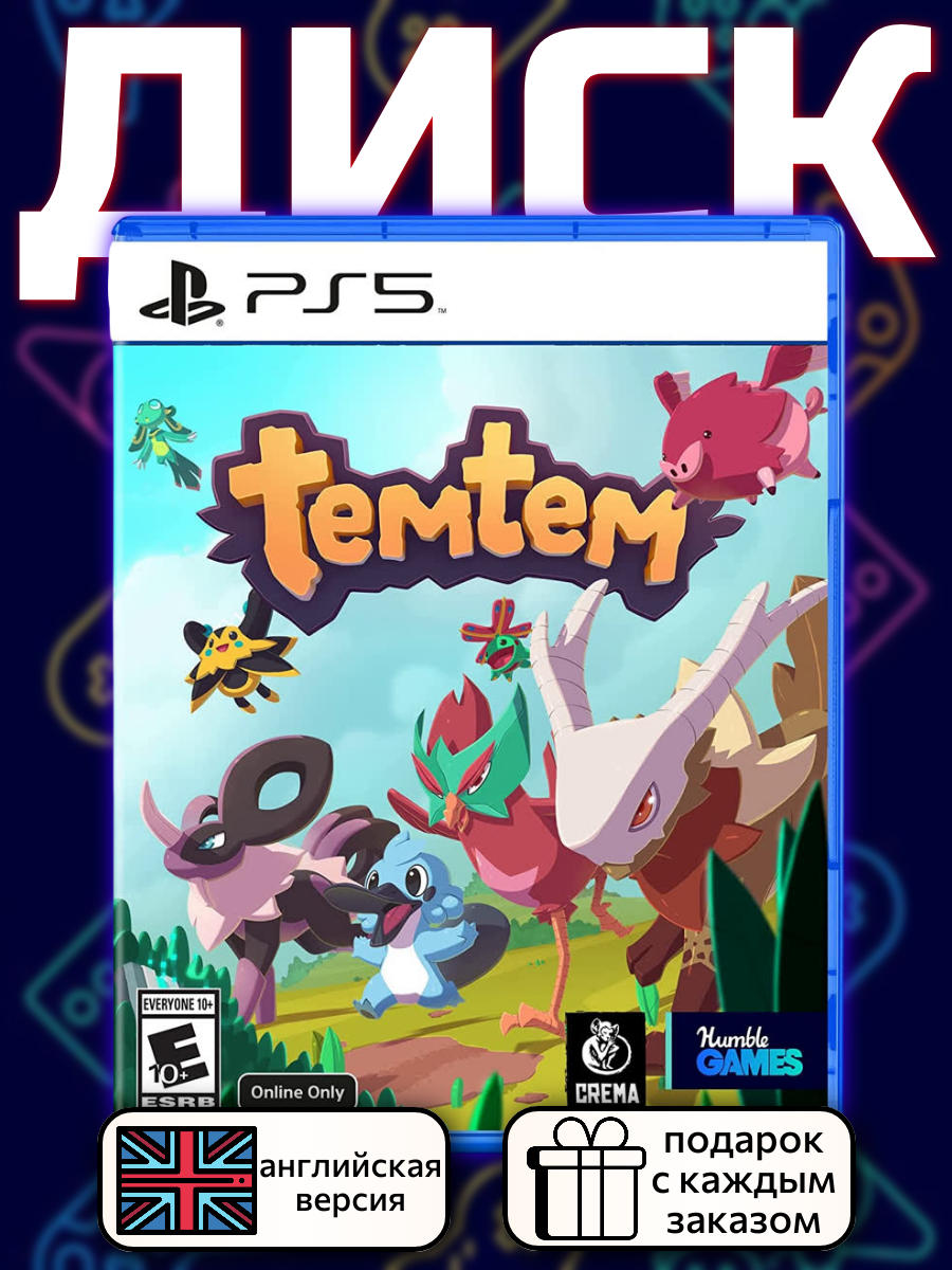 Игра Temtem, для PlayStation 5, английская версия, лицензионная версия