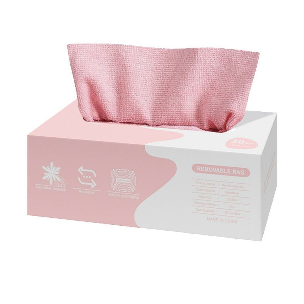 Кухонные полотенца для мытья посуды, одноразовые и многоразовые, из микрофибры для удаления жира, без ворса