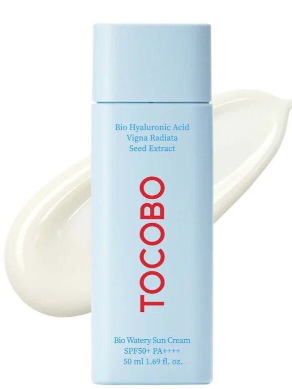 Увлажняющий солнцезащитный крем Tocobo Bio Watery Sun Cream SPF50+ PA++++, 50 мл
