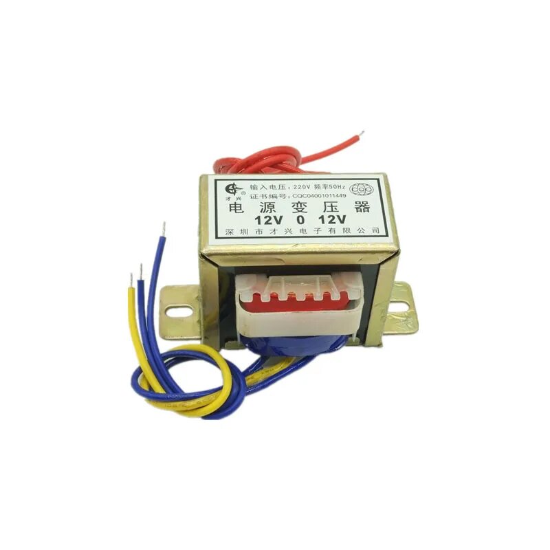 Автотрансформатор EI 3Вт 220В 6/9/12/15/18/24В AC12V, 220V Dual V 3 line